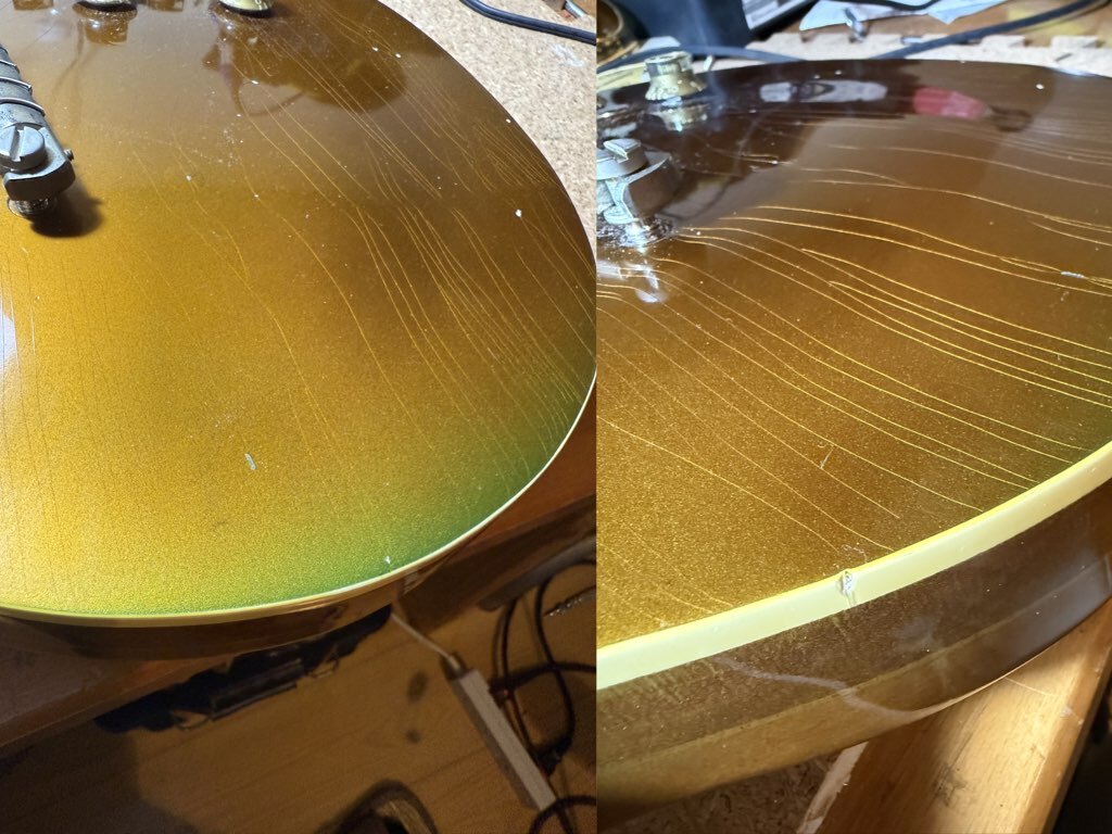 Yahoo!オークション - GABAN FLG-750G 70年代 ゴールドトップ 1954スタ...