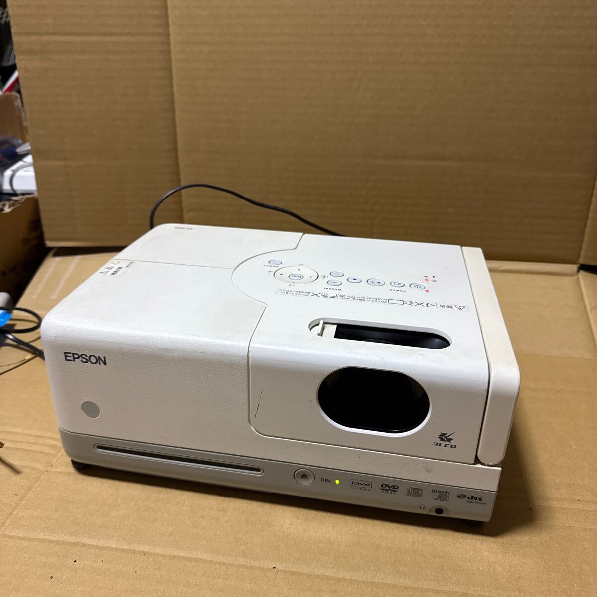Yahoo!オークション - あ-8206）EPSON プロジェクター EH-DM2 通電のみ...