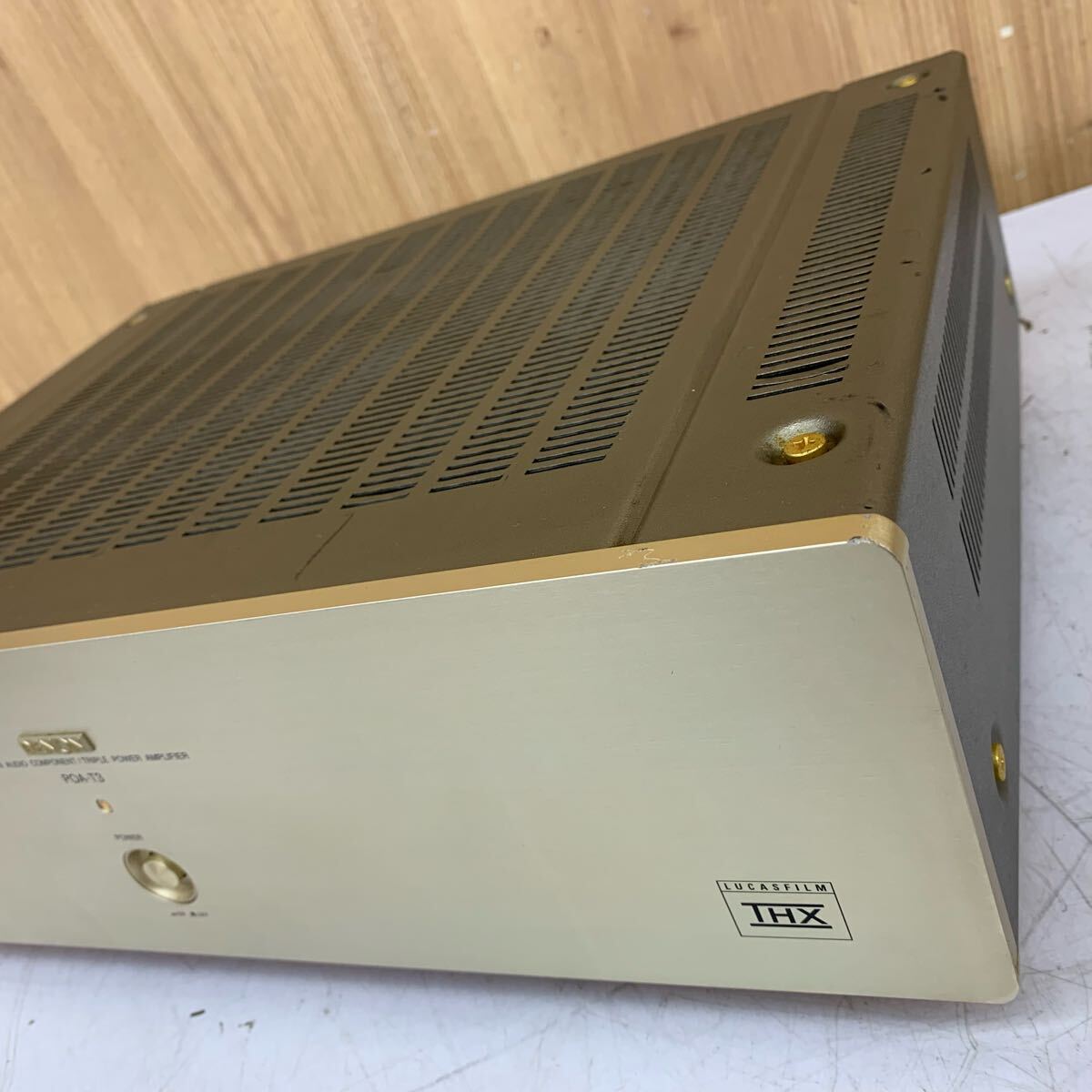 Yahoo!オークション - 【L-4】 DENON POA-T3 パワーアンプ 3チャンネル...