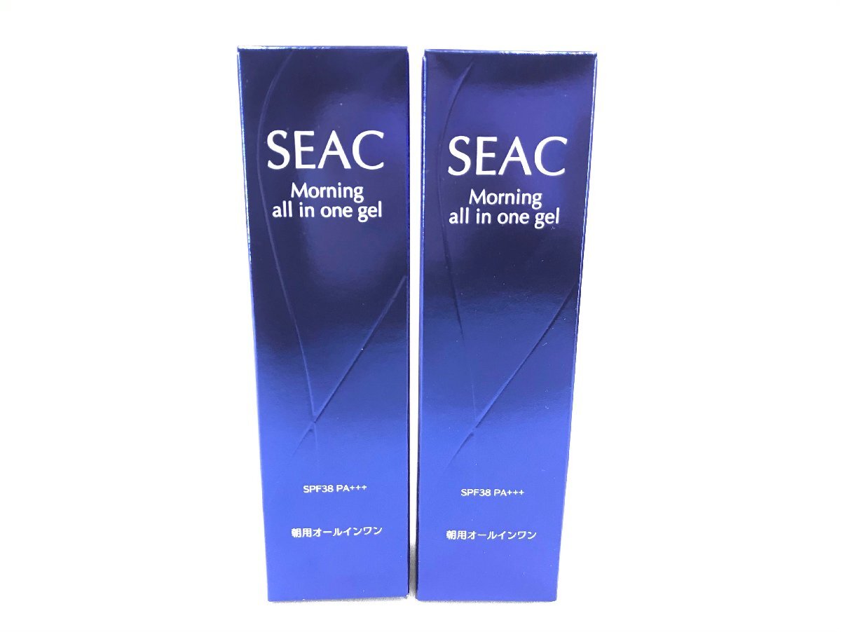 Yahoo!オークション - 【未開封】SEAC（シーク）朝用美容ゲルクリーム ...