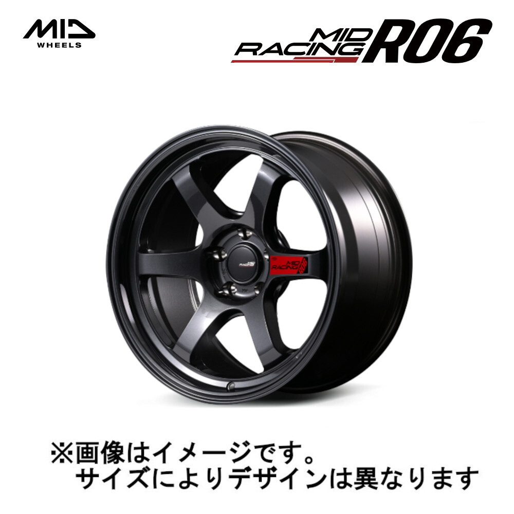 Yahoo!オークション - MID MID RACING MIDレーシング R06 4/100 15x5.0...