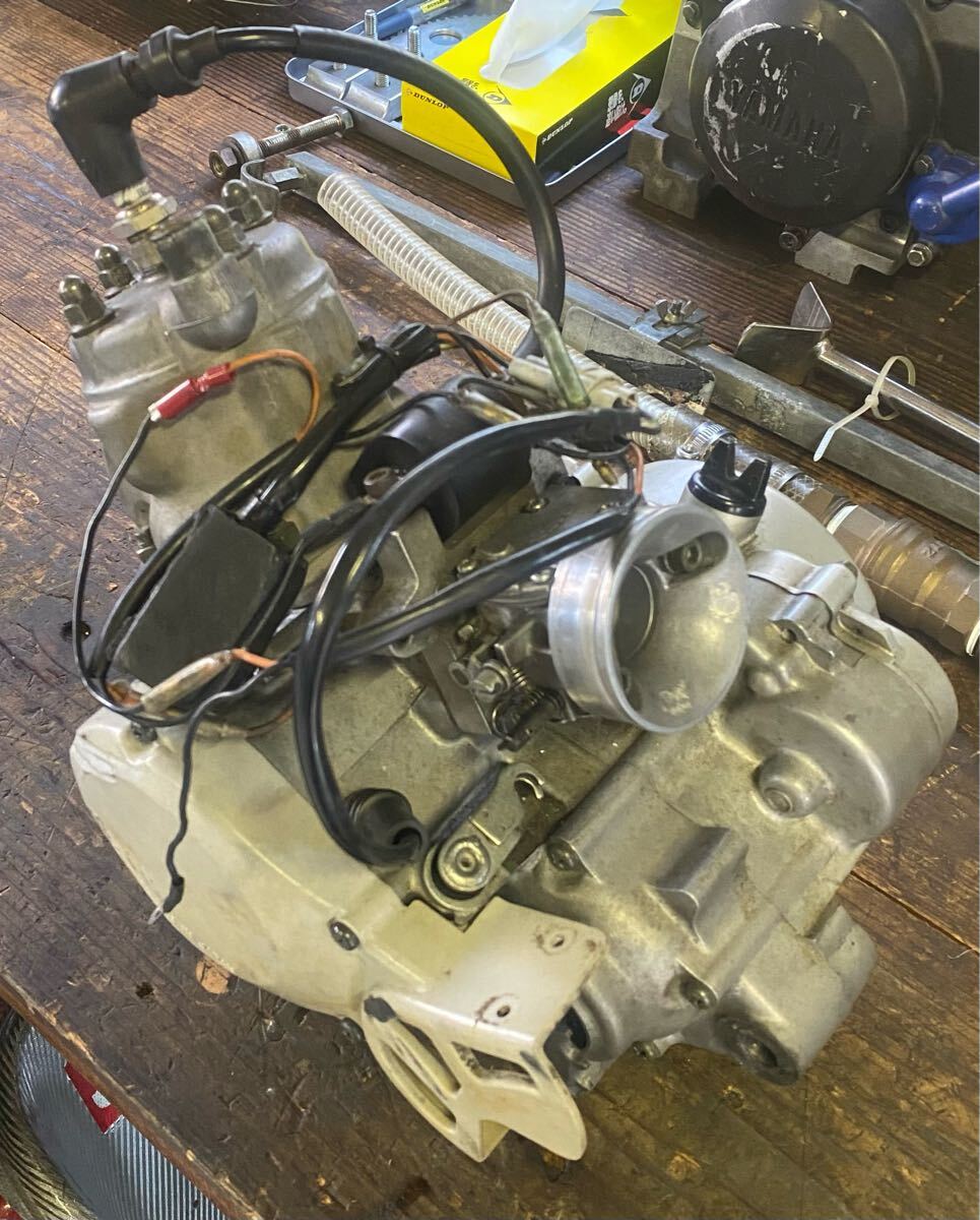 Yahoo!オークション - YAMAHA YZ80 エンジン本体+キャブレター+CDI 実...