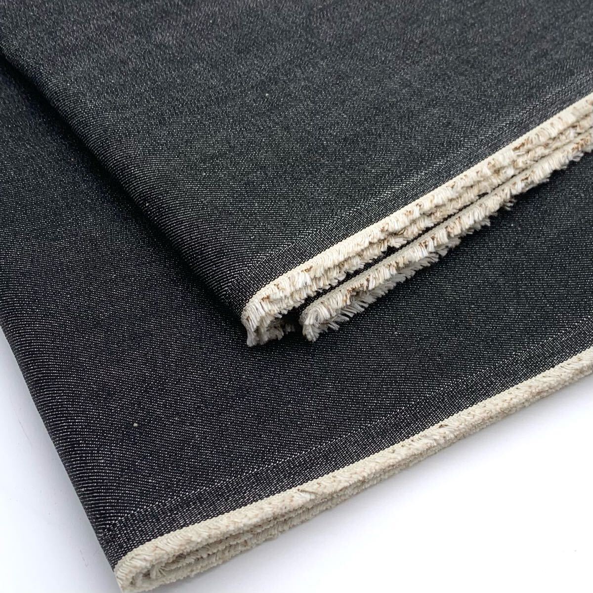 Yahoo!オークション - R106 BKストレッチデニム 2m 綿97％ コットン 1...