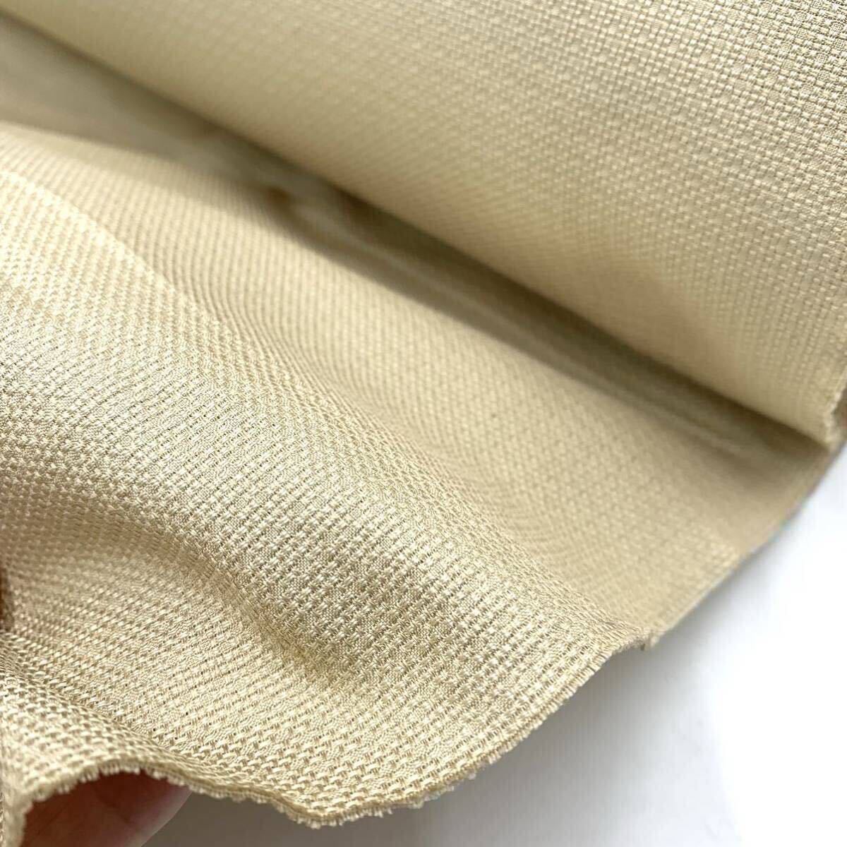 Yahoo!オークション - V740 シルク100％ 25m 無地 ベージュ 生地 日...