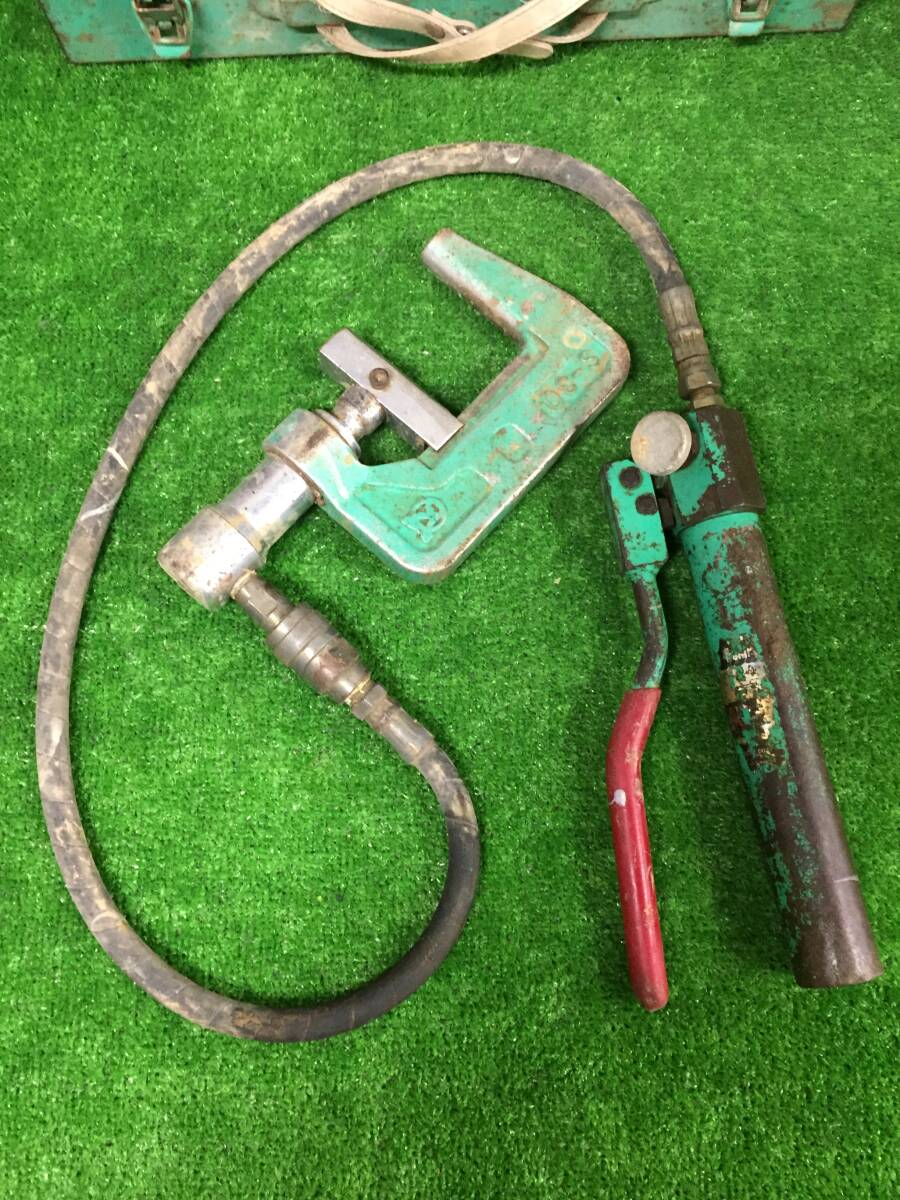 Yahoo!オークション - 亀倉精機 手動油圧式パイプ断水機 S-30N 水道工...