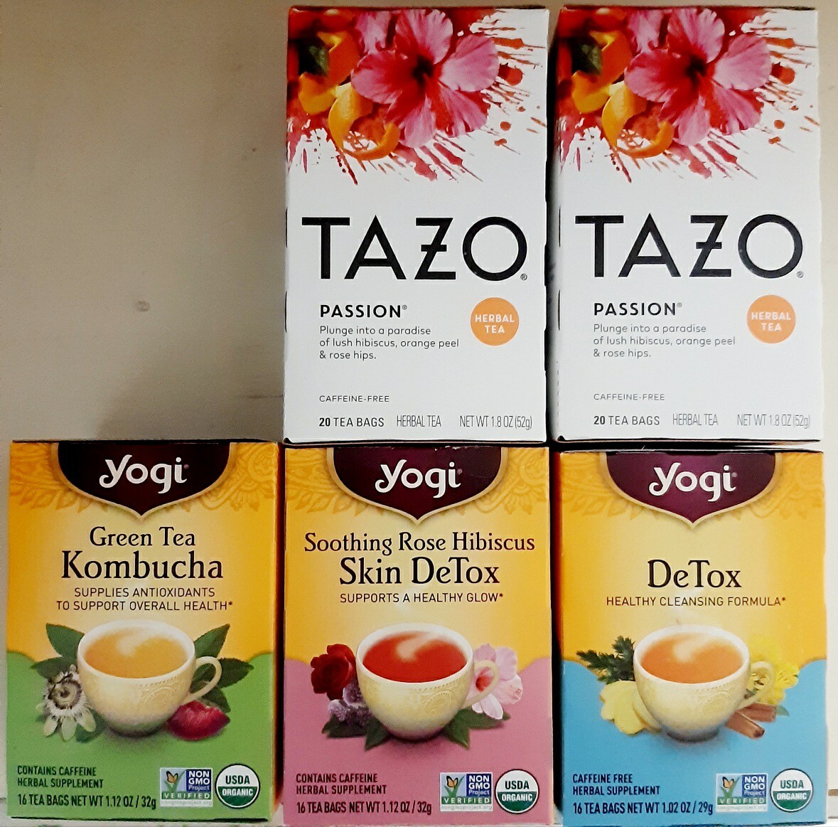 Yahoo!オークション - Yogi Tea ヨギティー & TAZO タゾ パッションテ...