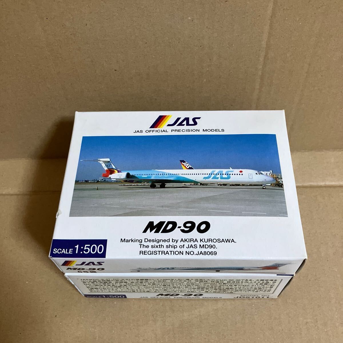 Yahoo!オークション - JALUX(全日空商事) 1/500 JAS MD-90 黒澤レイン...