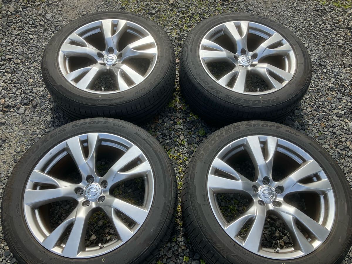 Yahoo!オークション - 日産 フーガ タイプS Y51 20インチ 9J オフセッ...