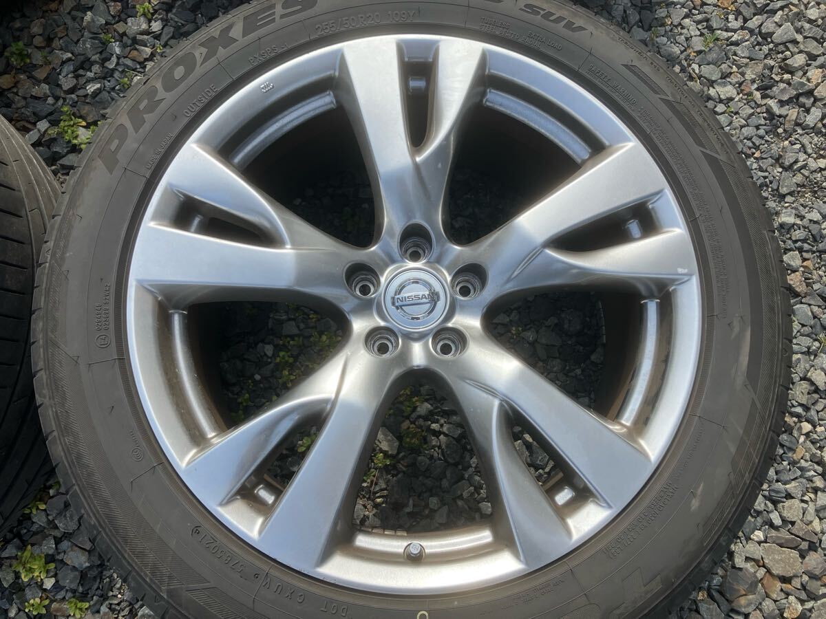 Yahoo!オークション - 日産 フーガ タイプS Y51 20インチ 9J オフセッ...