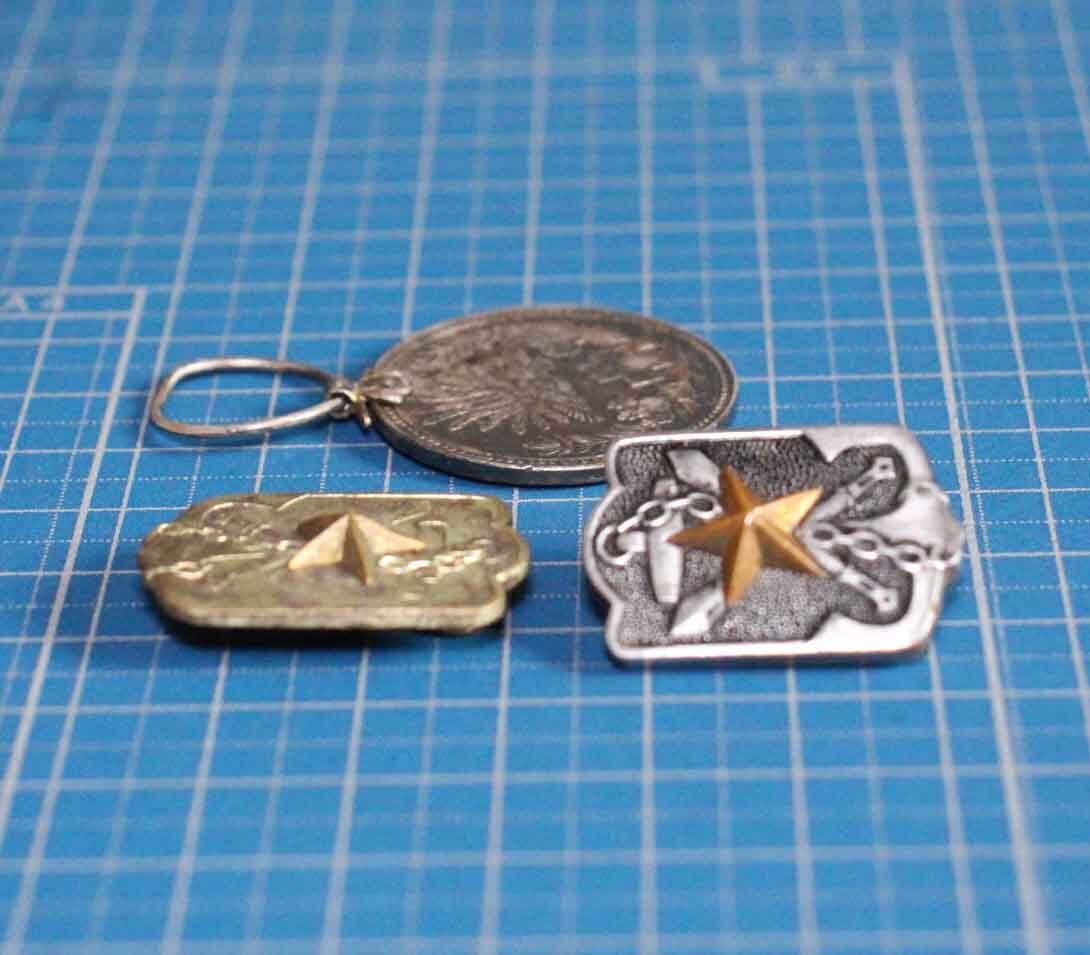 Yahoo!オークション - [k69]メダル バッジ 日本赤十字社 帝国在郷軍人...