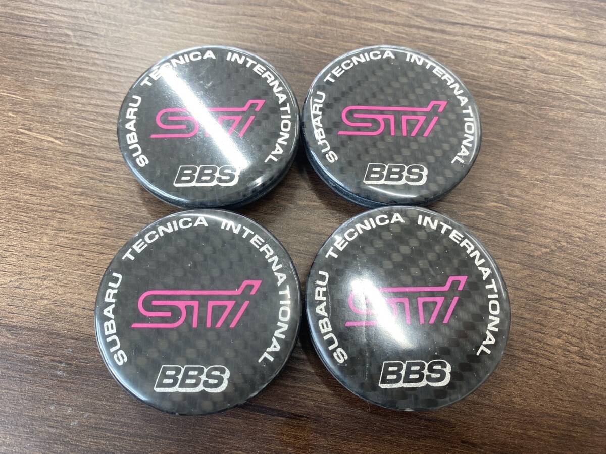 新潟市南区発 BBS STI スバル 純正 オプション カーボン柄 56mm センターキャップ 4個セット SUBARU WRX インプレッサ レガシィ BRZ(純正品)｜売買された ...