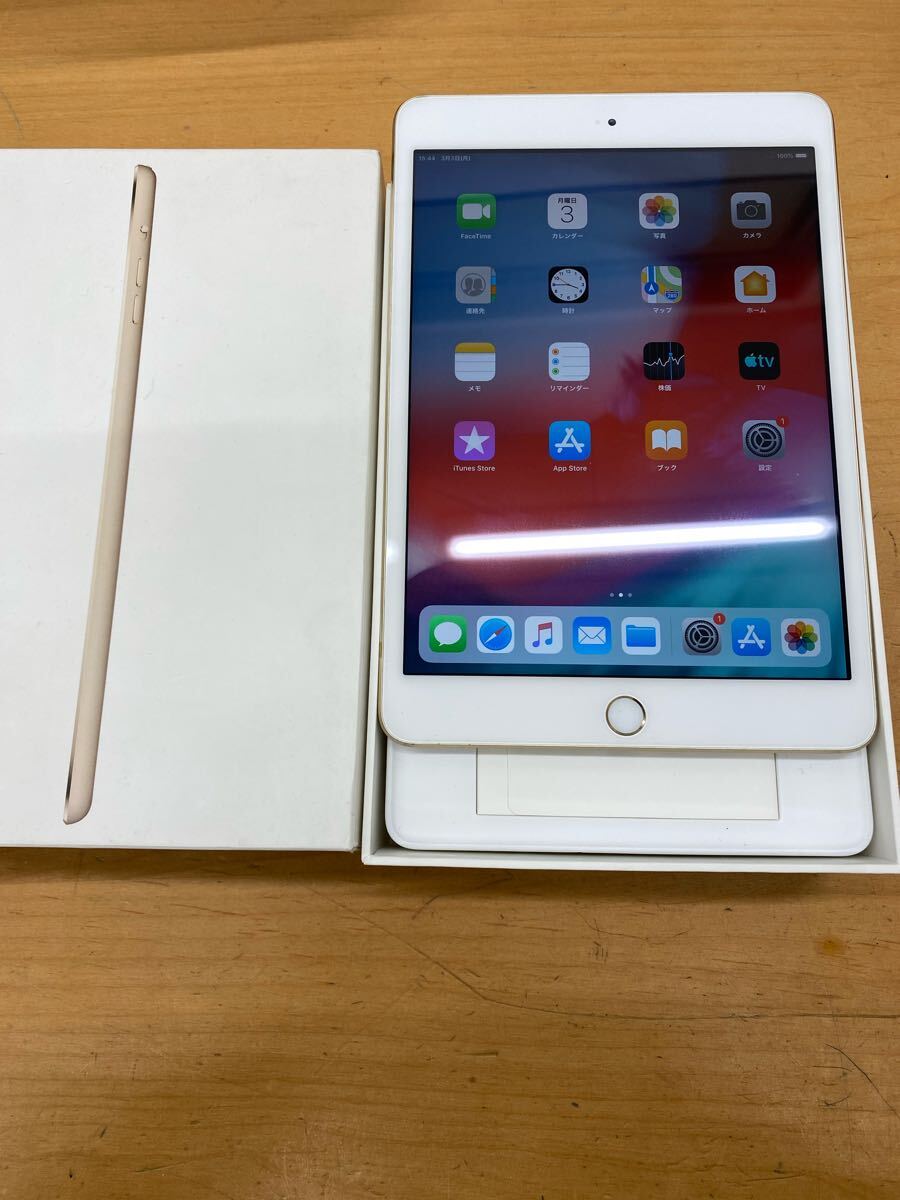Yahoo!オークション - 【c707】稼働 iPad mini3 Wi-Fi＋cellular 64GB ...