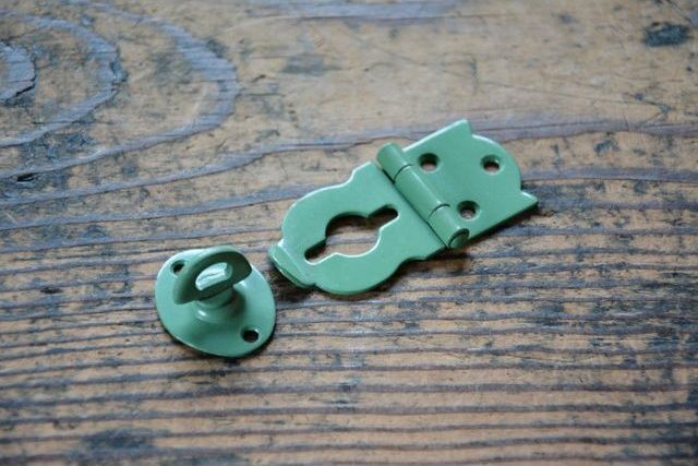 Yahoo!オークション - NO.7312 古い鉄の達磨掛け金 63mm 検索用語→A50...