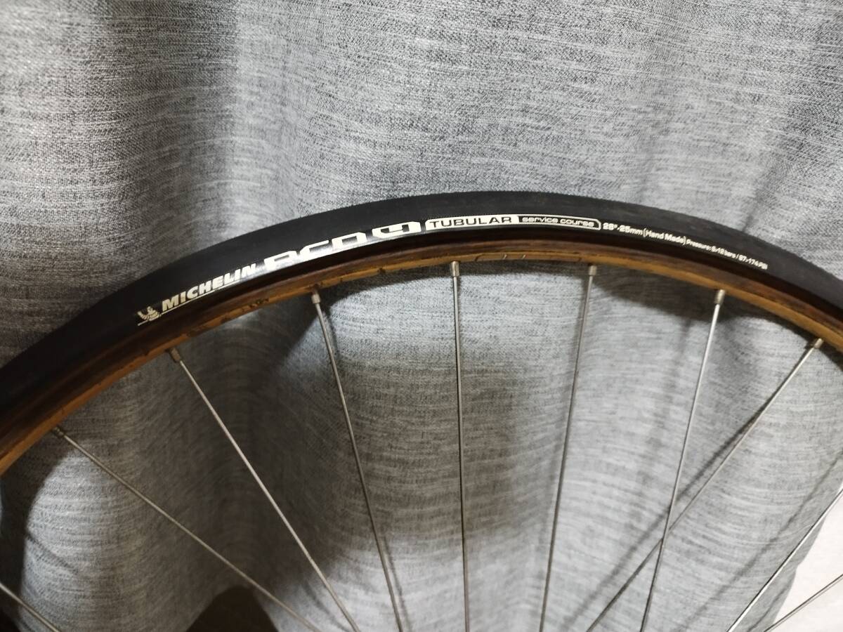 Yahoo!オークション - 超レア ウッドリム 700c 36H イタリア製 ブルサ...