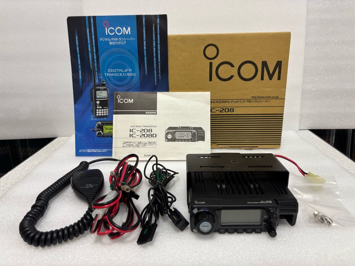 Yahoo!オークション - ICOM IC-208 144／430 FM 20W機