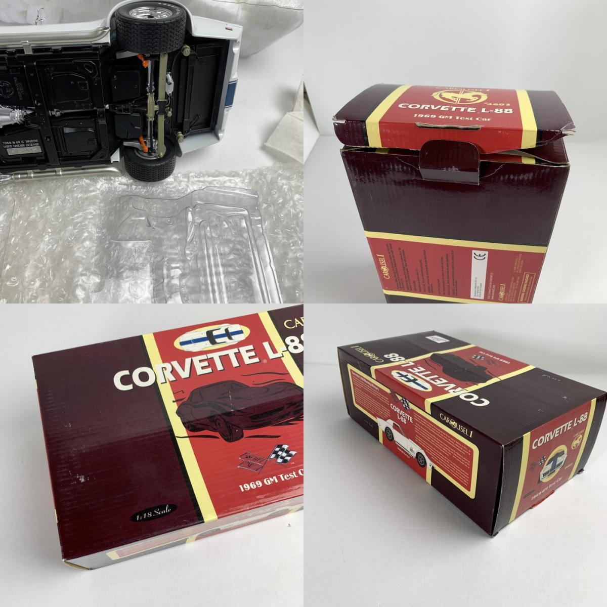 Yahoo!オークション - FUZ1/18 Carousel1 シボレー コルベット C3 L-88...