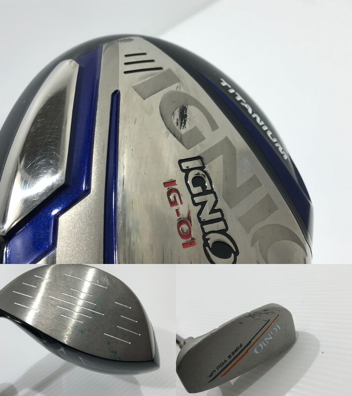TAG 現状渡し品 IGNIO IG-01 ゴルフクラブセット キャディバッグ付き 126-250328-SS-01-TAG(セット)｜売買されたオークション情報、yahooの商品情報を ...