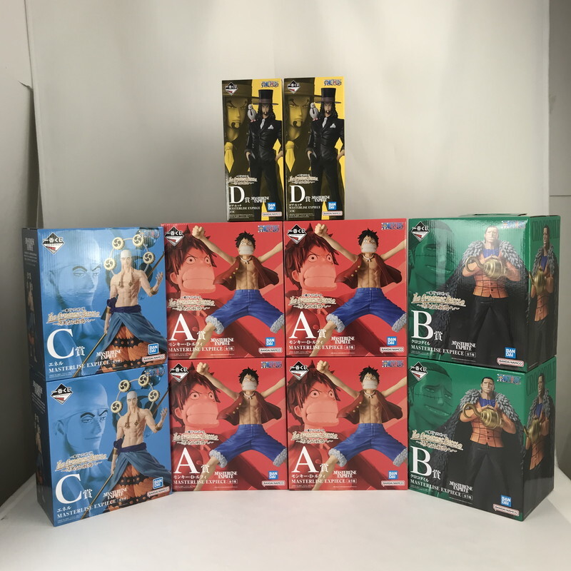 FUZ ワンピース 一番くじ 偉大なる航路へ A賞 B賞 C賞 D賞 10体セット 047-250313-KY-21-FUZ(モンキー・D・ルフィ)｜売買されたオークション情報、yahooの ...