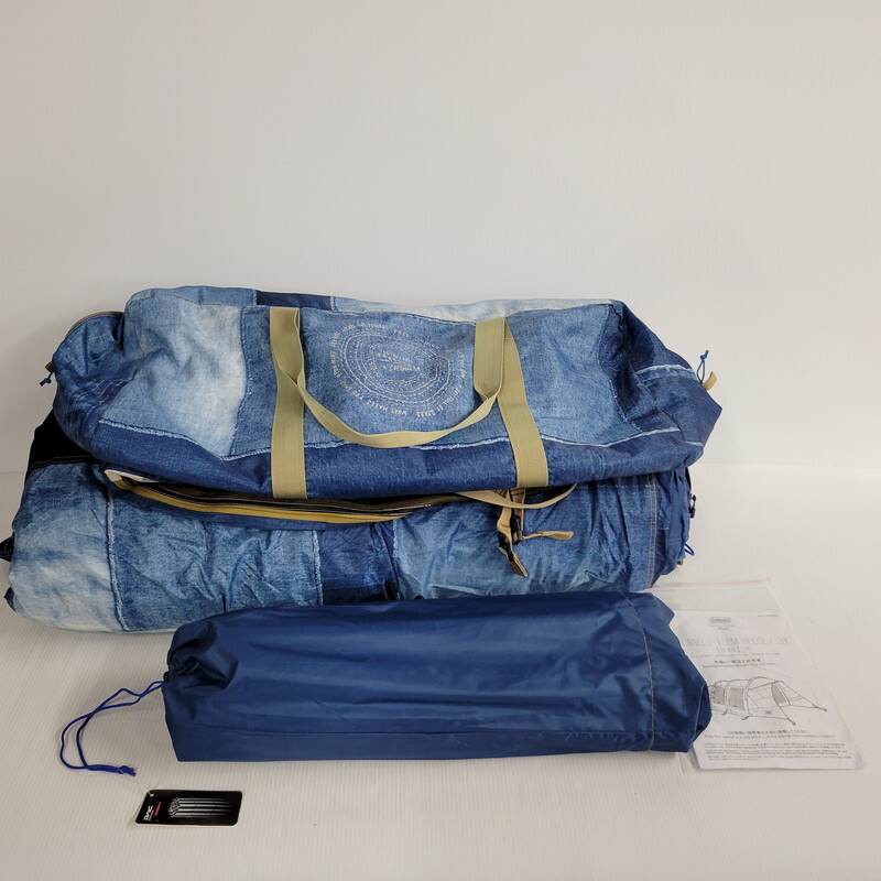 Yahoo!オークション - IZUコールマン テント ILトンネル2ルームハウス ...