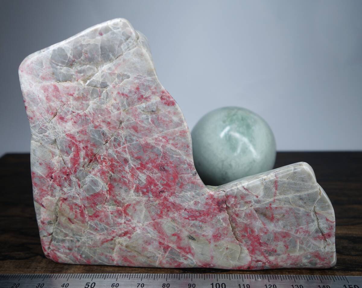 Yahoo!オークション - 糸魚川翡翠玉 鶏血石 合計約570g 翡翠 朱砂石 シ...