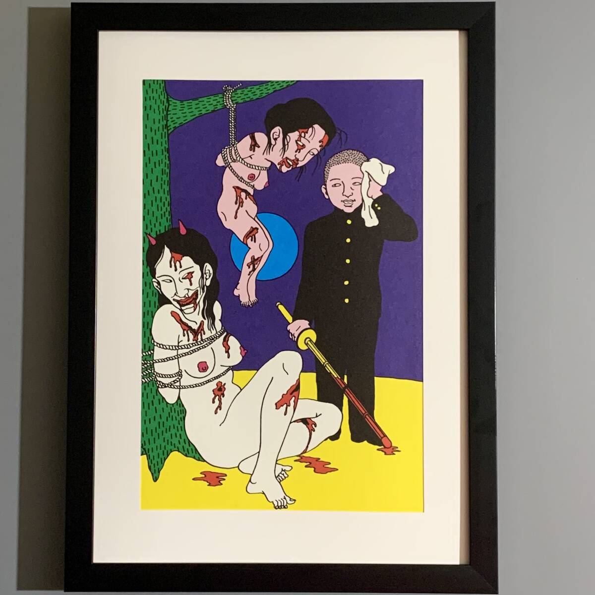 Yahoo!オークション - 佐伯俊男 SMセレクト1972年8月号掲載②/A4額装...