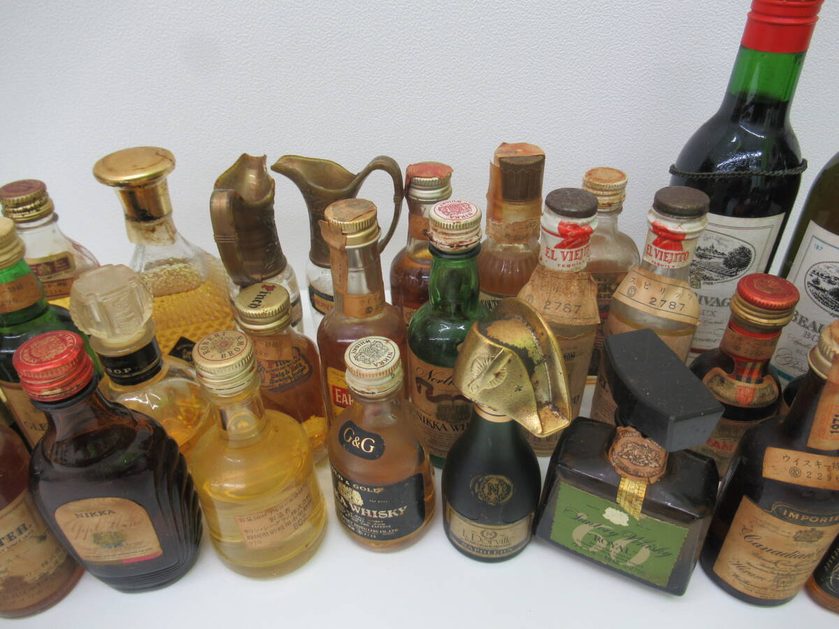 Yahoo!オークション - 3755 酒祭 洋酒祭 ミニボトル 大量 おまとめ ウ...