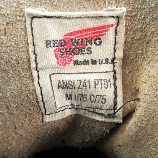 Yahoo!オークション - 【難有】RED WING/レッドウィング 90s ヴィンテ...