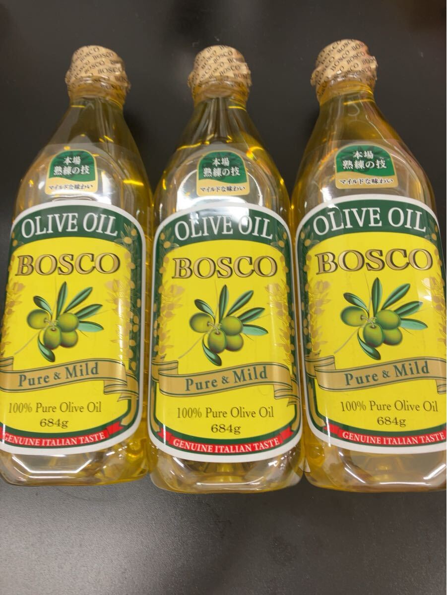 Yahoo!オークション - 新品未開封 BOSCO ボスコ オリーブオイル pure＆...