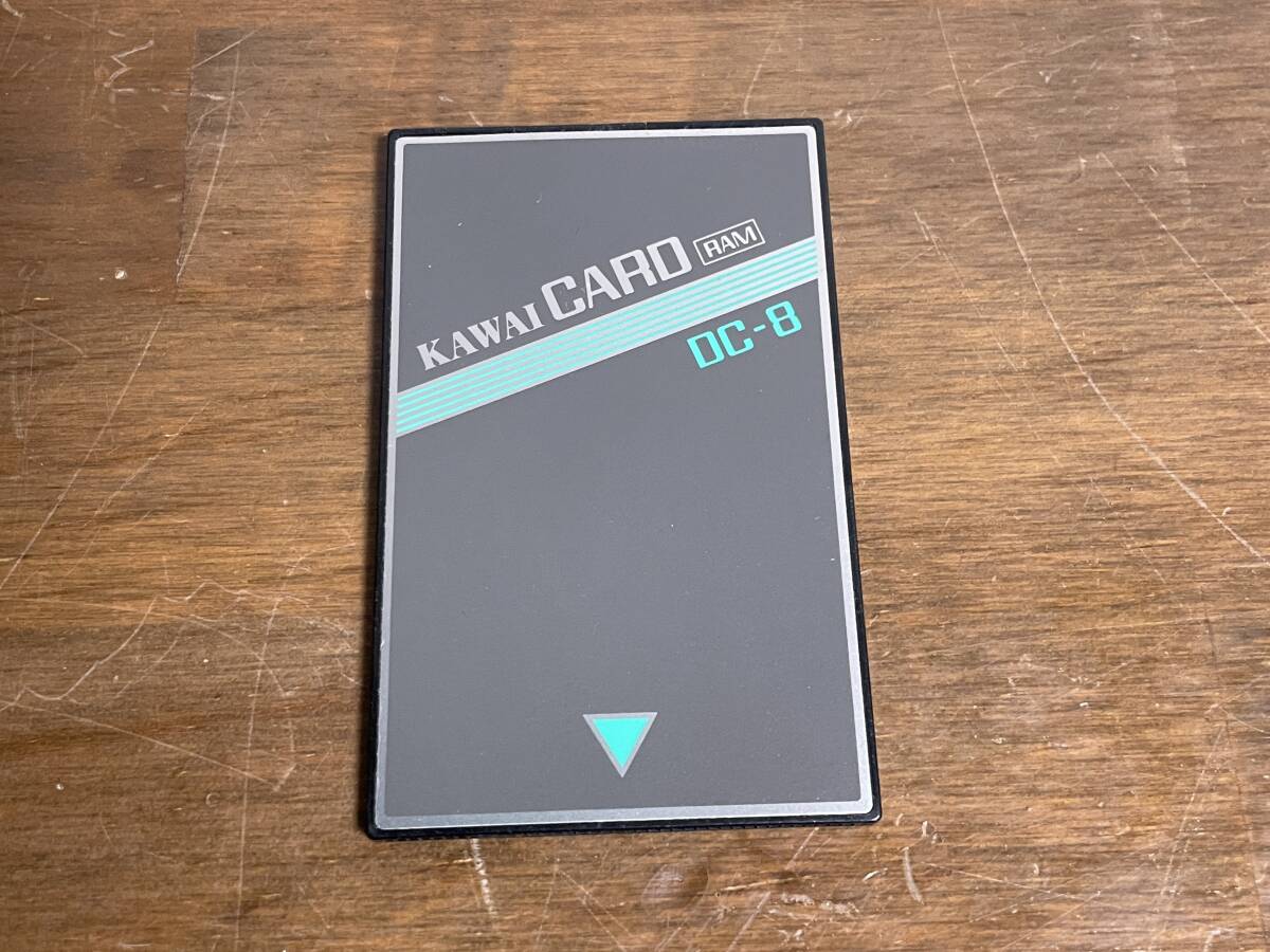 Yahoo!オークション - KAWAI カワイ CARD RAM OC-8 メモリーカード