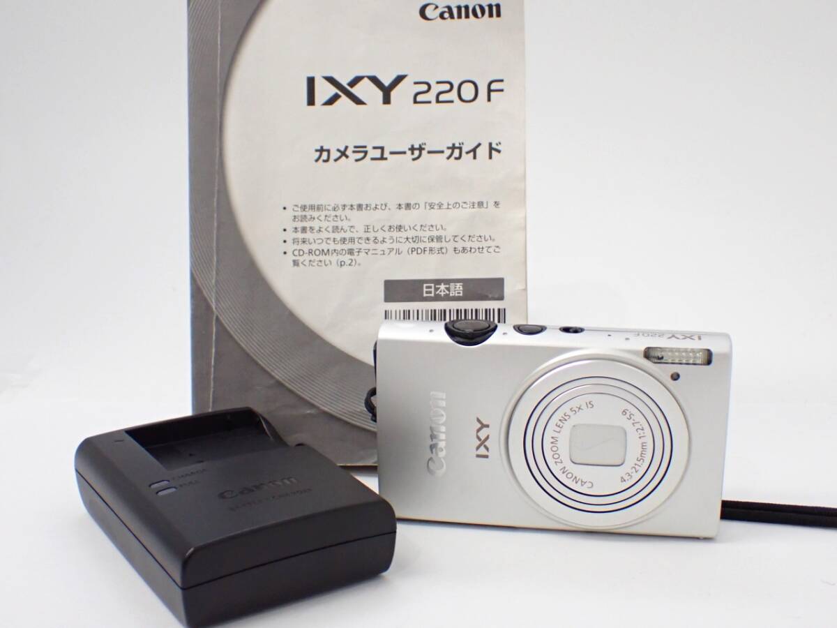Yahoo!オークション - 通電確認済 1円～ CANON キャノン IXY 220F イク...
