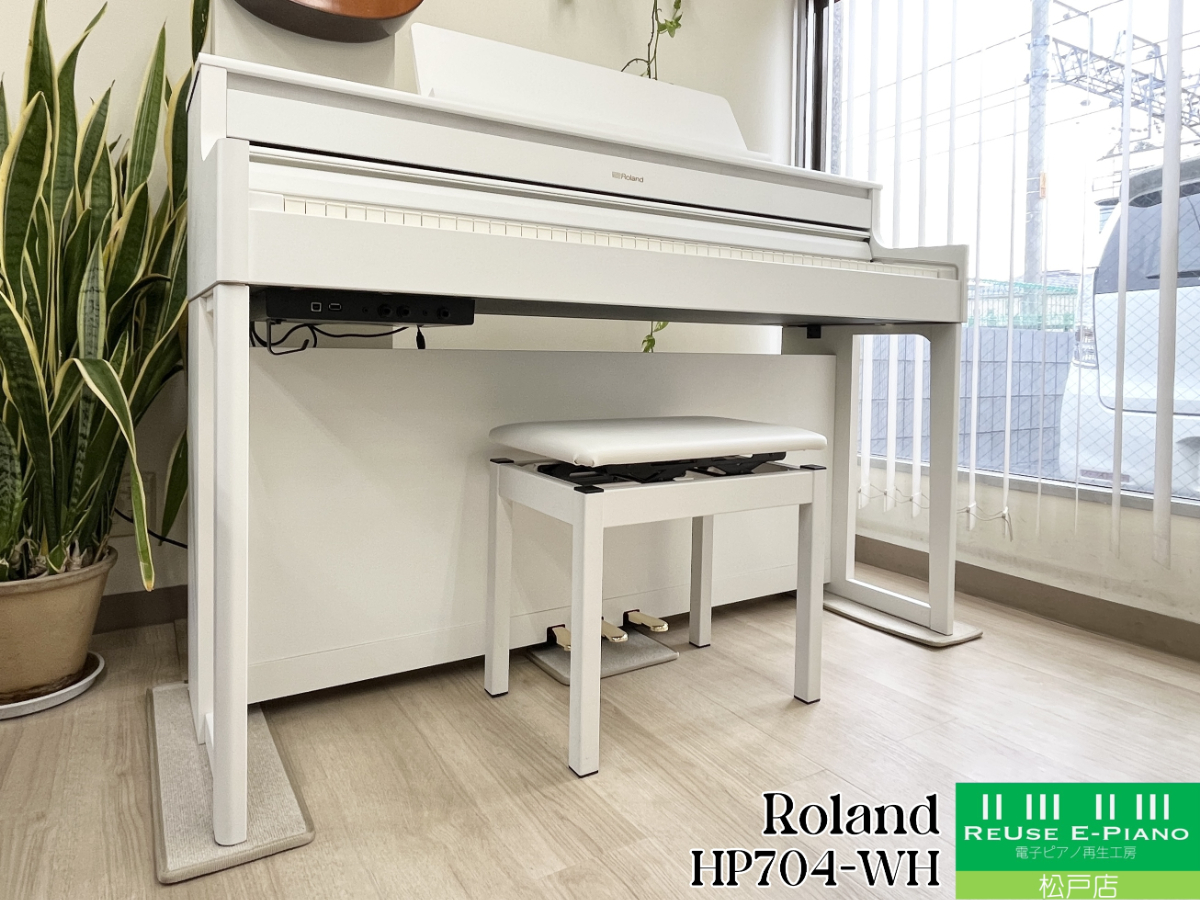 Yahoo!オークション - 《配送設置無料 電子ピアノ中古》 ローランド HP...