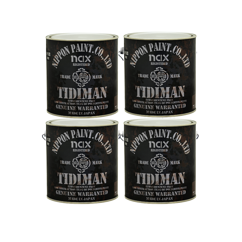 Yahoo!オークション - 日本ペイント nax パテ チヂマン R カーボン60 ...