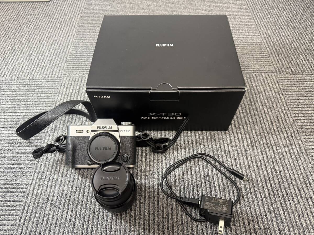 Yahoo!オークション - 動作確認済み 美品 FUJIFILM X－T30 15－45㎜レ...