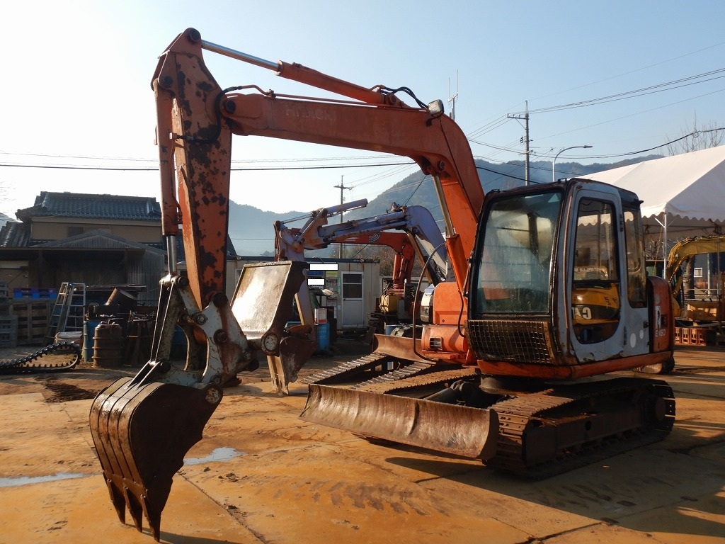 Yahoo!オークション - パワーショベル EX60－5 4700HR 20...