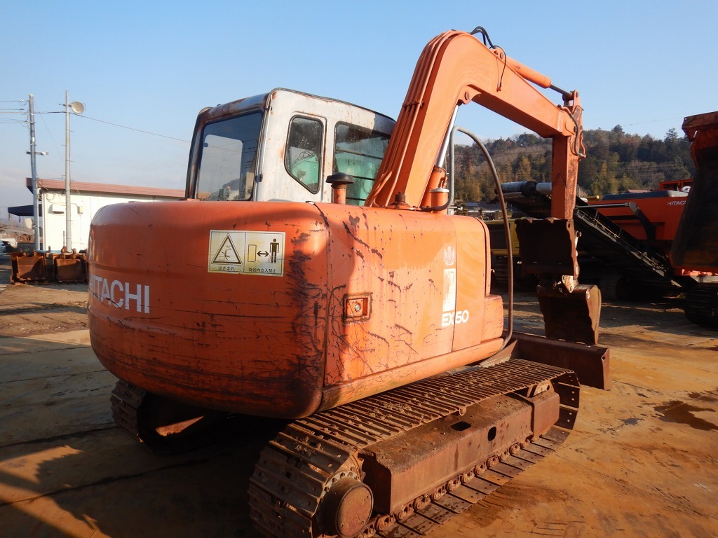 Yahoo!オークション - パワーショベル EX60－5 4700HR 20...