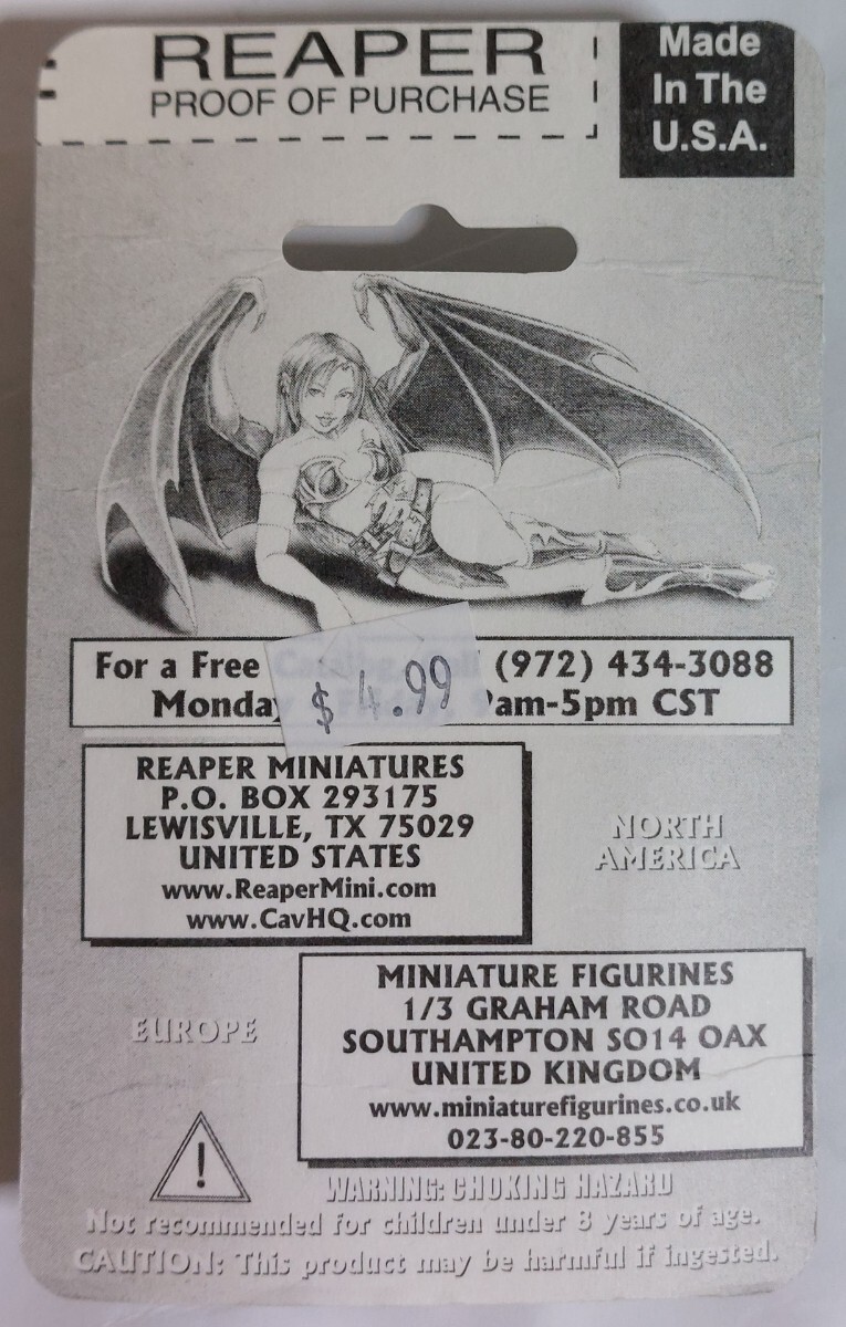Yahoo!オークション - リーパー REAPER ファンタジー メタルフィギュア...