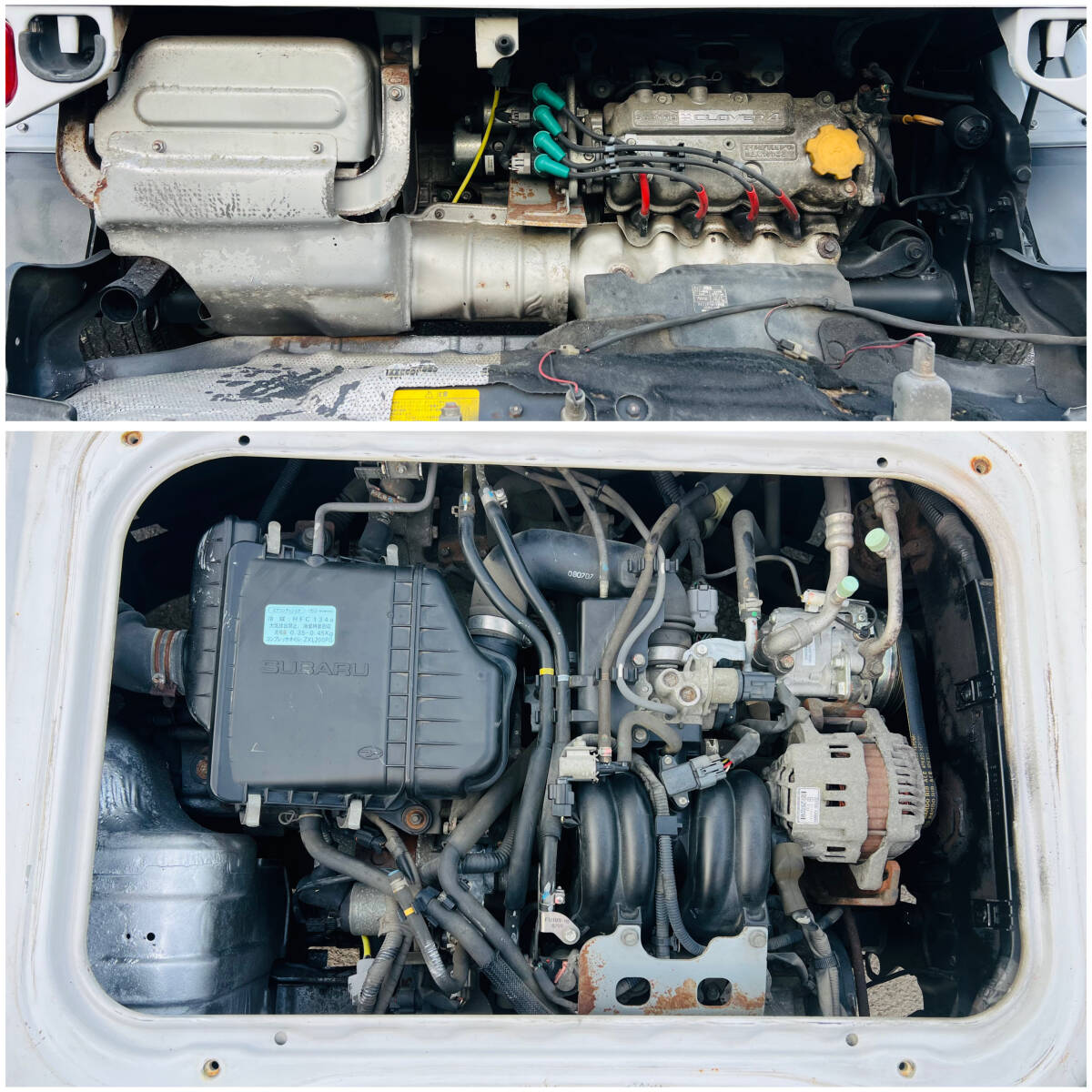 Yahoo!オークション - H20年EBD-TT2 サンバートラック4WD5速マニュア...