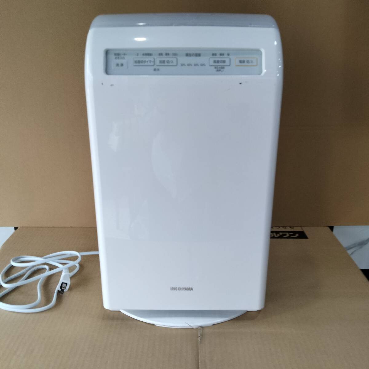 Yahoo!オークション - (K0075）HXF-C25-W アイリスオーヤマ加湿空気清...