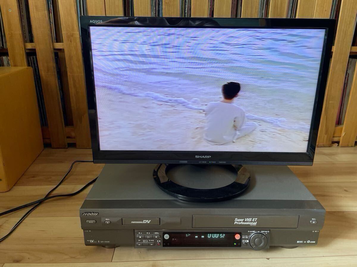 Yahoo!オークション - 美品即決 Mini DV/S-VHSデッキ Victor SR-VS30 ...