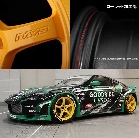 Yahoo!オークション - 17インチ 5H100 9J+38 5穴 4本 ホイール gram LI...