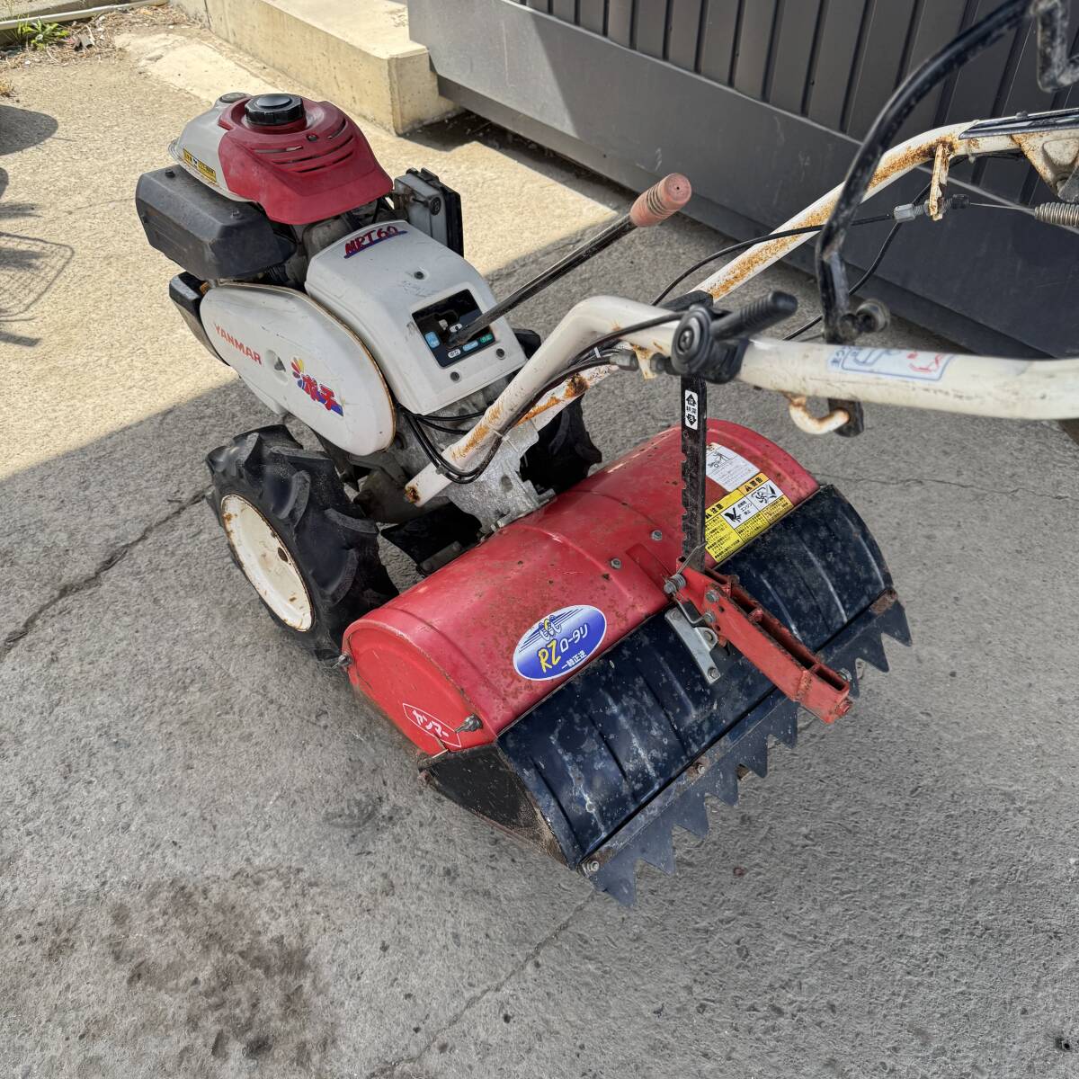 Yahoo!オークション - 岐阜発/ ヤンマー/ ポチ/ MRT60/ 管理機/ 耕運...