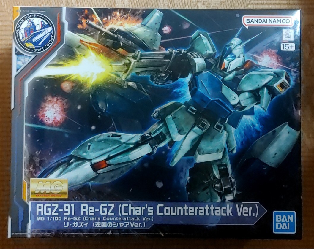 Yahoo!オークション - 未開封 MG RGZ-91 リ・ガズィ(逆襲のシャアVer.)...