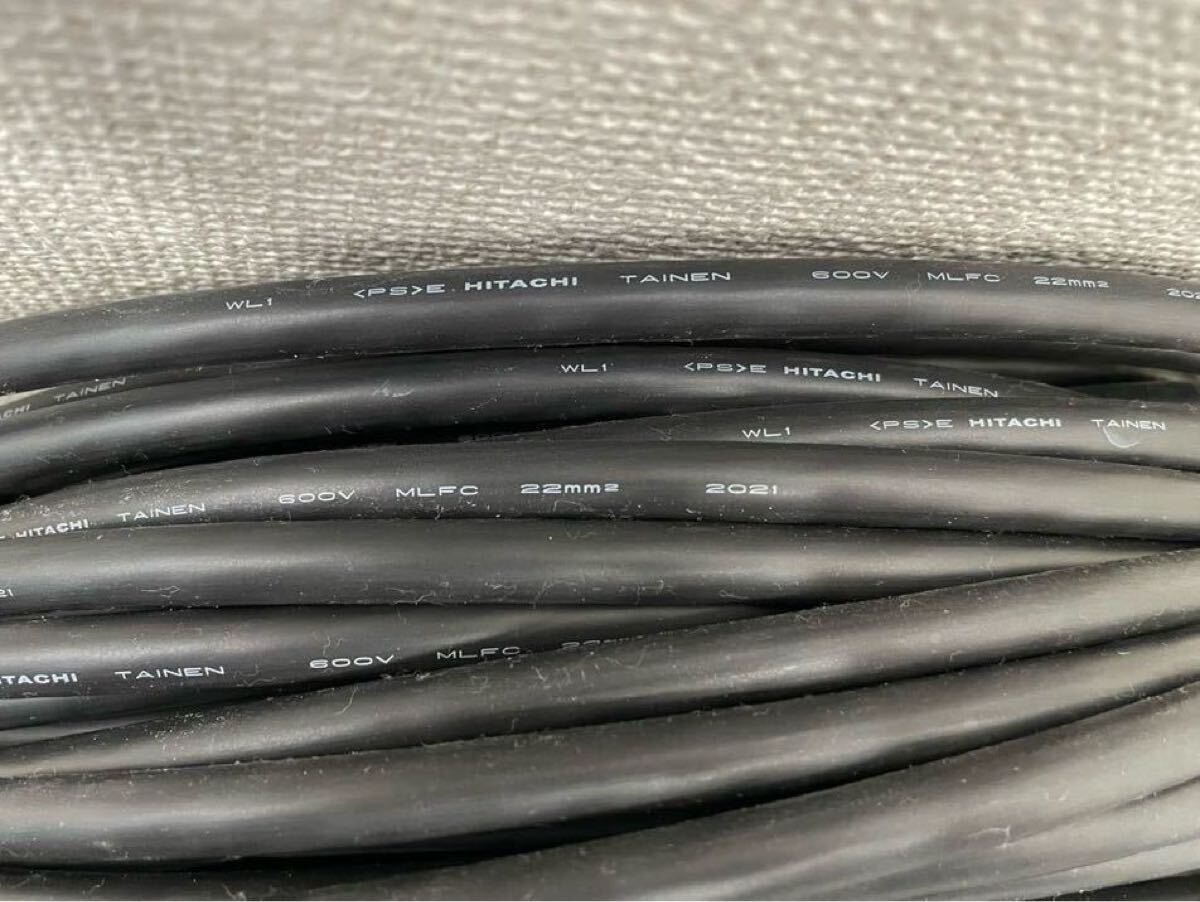 Yahoo!オークション - 2021年製 MLFC ケーブル 600v 22sq 10m