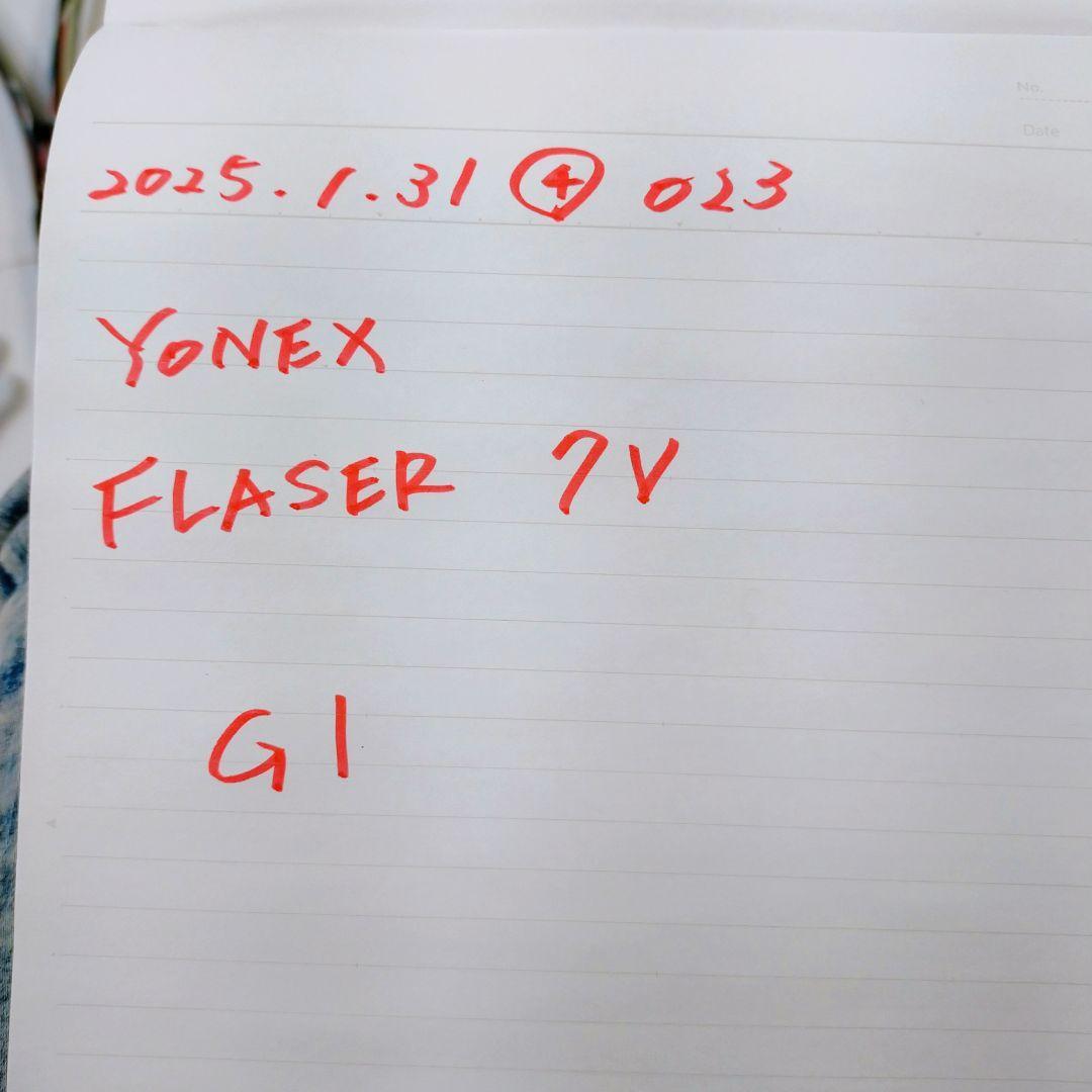 Yahoo!オークション - YONEX F-LASER 7V ヨネックス エフレーザーUL1 9...