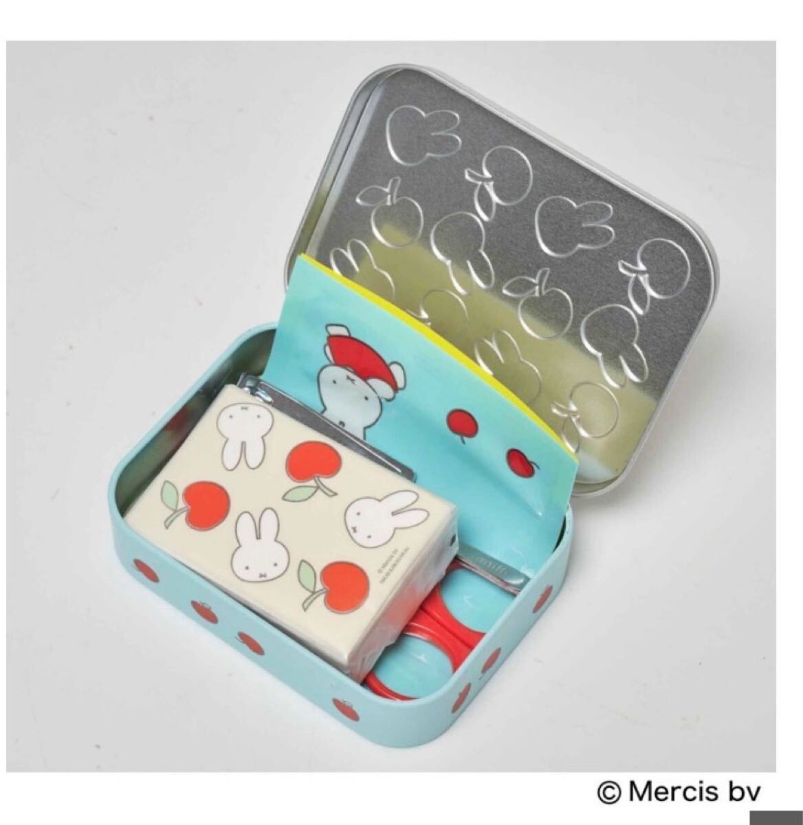 Yahoo!オークション - InRed 3月号付録 miffy ミッフィーの缶ケース入...