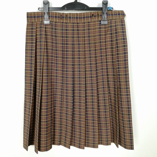 Yahoo!オークション - 1円 スクールスカート 大きいサイズ 夏物 w78-丈...