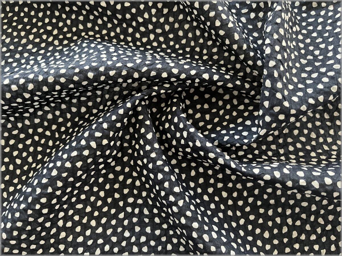 mets 6.5m 変形ドット水玉 dark navy 80ローンリップル 生地98G(水玉)｜売買されたオークション情報、yahooの商品情報をアーカイブ公開 - オークファン（aucfan ...
