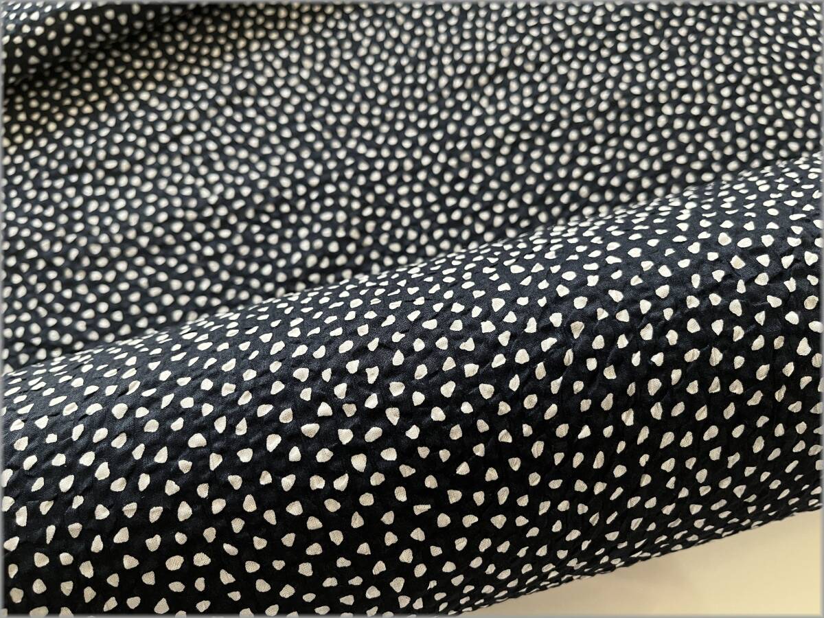 Yahoo!オークション - mets 6.5m 変形ドット水玉 dark navy 80ローンリ...