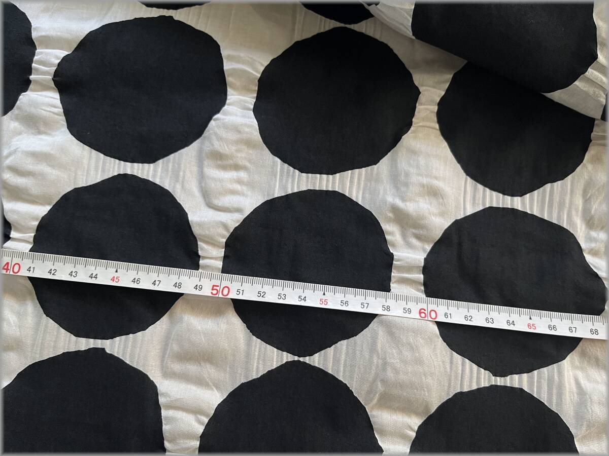 Yahoo!オークション - mets 9.3m ラフドットおおきな水玉 80ローン塩縮...