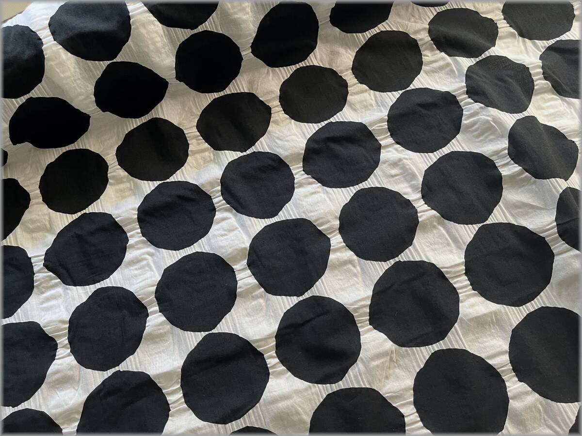 Yahoo!オークション - mets 計9.3m ラフドットおおきな水玉 80ローン塩...